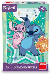 Puzzle dino stitch diamond
