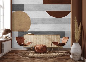 Fototapeta na míru Moderní Geometrické Umění | Vliesová fototapeta na zed' | DFT5P 352335