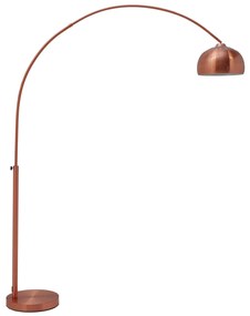 Designová stojanová lampa Arch měděná