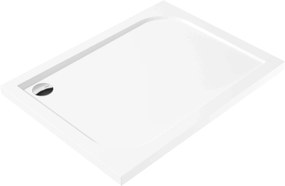 Deante Cubic, akrylátová obdélníková sprchová vanička 100x90x4,5 cm, bílá, KTK_045B