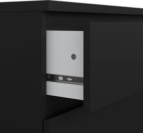 FALCO Komoda Simplicity 235 černý MAT