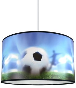 LAMPDAR Dětský lustr na lanku FOOTBALL 1xE27/60W/230V SA1092