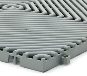 Plastová dlažba Linea Rombo 39,5 x 39,5 x 1,7 cm, šedá