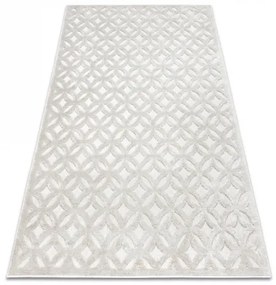 koberec SANTO SISAL 58507 Prolamované, art deco béžový velikost 200x290 cm | krásné koberce cz