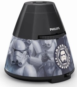 LED Dětská lampička s projektorem 2v1 Philips Disney Star Wars 71769/99/16