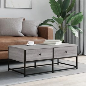vidaXL Konferenční stolek 100x51x40 cm kompozitní dřevo [833971] Barva: šedá sonoma