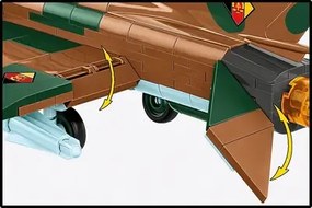 COBI 5919 Armed Forces MiG-21 / Stavebnice / 396 kostek / 1:48 / od 8