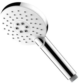 EBS Ruční sprcha 12 cm, 3jet, chrom/bílá  S_RS01CRB