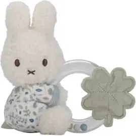 Little Dutch Chrastítko s korálky králíček Miffy Lucky Leaves / od nar