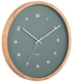 Designové nástěnné hodiny 5938gr karlsson 41cm