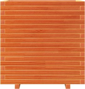 Zahradní truhlík voskově hnědý 70x40x72,5 cm masivní borovice 3282591