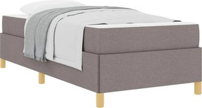 Rám postele Taupe 90 x 190 cm textil 3398903