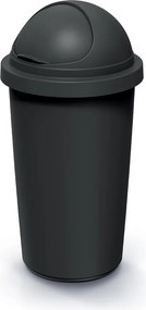 Odpadkový koš COMPACTO ROLL 30 L černý