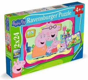 Ravensburger 120041849 prasátko peppa 2 × 24 dílků