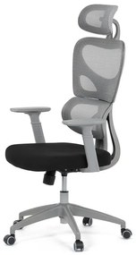 Autronic Kancelářská židle KA-K2081 Barva opěráku: Šedá