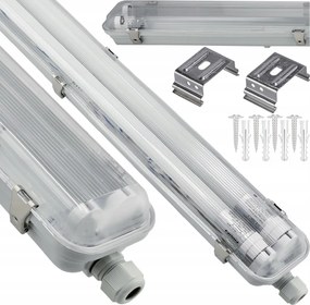Hermetické LED svítidlo Philips – 2x158 cm pro LED trubice