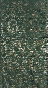 ZATEMŇOVACÍ ZÁVĚS NA KROUŽCÍCH TAMI 140X250 CM TMAVĚZELENÁ