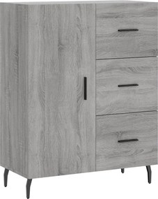 Skříň highboard šedá sonoma 69,5 x 34 x 180 cm kompozitní dřevo 3189467
