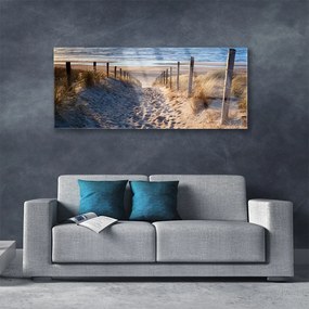 akrylový obraz Stezka Moře Krajina 125x50 cm