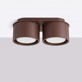 Sollux Lighting Stropní svítidlo MODO 2 hnědé GX53