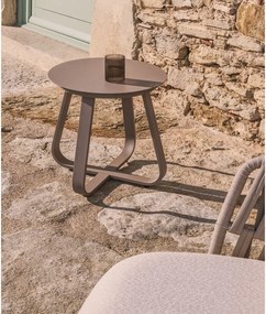Kovový kulatý zahradní stolek ø 48 cm Tamaris – Kave Home