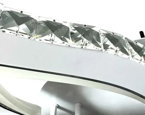 LED Stmívatelný přisazený lustr LED/100W/230V 3000-6500K + dálkové ovládání