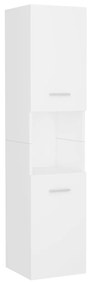 Koupelnová sestava bílá kompozitní dřevo,  3071243