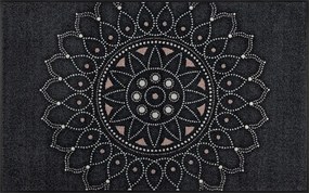 XXXLutz DVEŘNÍ ROHOŽKA, 75/120 cm černá Esposa - Online Only koberce & rohožky - 004336058102