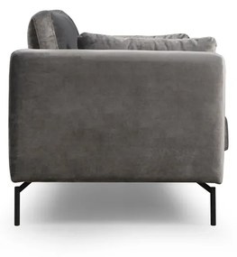 Designová sedačka Laisha 177 cm šedá
