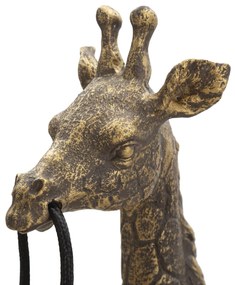 Stolní lampa Mauro Ferretti Giraffe, 28x16x60 cm, starožitná zlatá