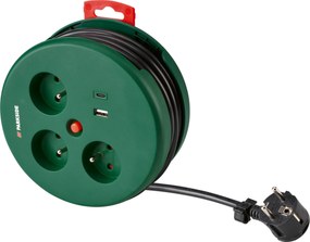 Parkside® Zásuvková kostka / Mini kabelový buben (kabelový buben 3 m)