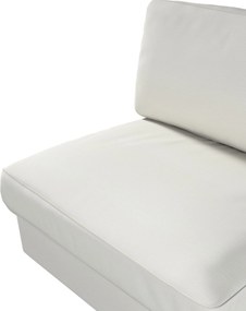 Potah na neskládací křeslo IKEA Kivik barva šedá látka lesklé, pletený vzor, sametová