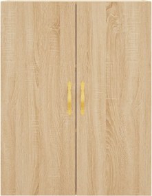 Skříň highboard dub sonoma 69,5 x 34 x 180 cm kompozitní dřevo 3195774