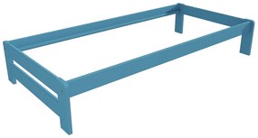 Vomaks Jednolůžková postel VMK004B Rozměr: 90 x 200 cm, Barva: barva modrá