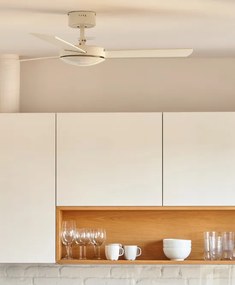 Stropní ventilátor MINI MALLORCA BÍLÝ / JAVOR