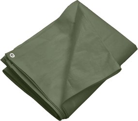 Plachta 260 g/m² 4 x 8 m zelená HDPE 151553