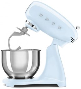 SMEG 50's Retro Style kuchyňský robot s nerezovou miskou 4,8 l pastelově zelený