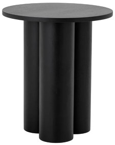 OnaDnes -20% Černý dřevěný odkládací stolek Bloomingville Aio 45 cm