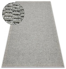 Kusový koberec Tista šedý 58x100cm