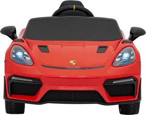 Elektrické autíčko Porsche Spyder RS ​​718 MP4 červené