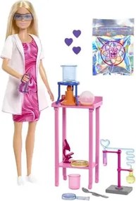 Mattel Barbie panenka v povolání - vědkyně / od 3 let