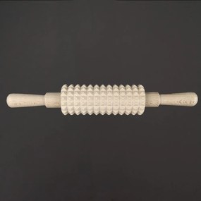 AMADEA Dřevěný masážní váleček 28 cm