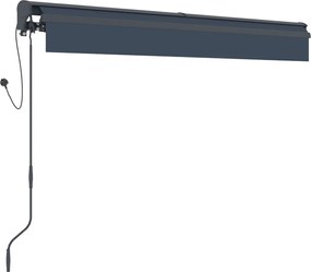 Elektrická markýza BestBerg BBSU-E295CG / 295 x 250 cm / šedá