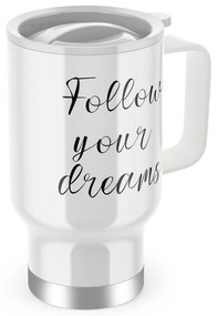 Mablo Termohrnek s uchem "Follow your dreams"