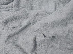 Froté prostěradlo MOLTON šedé 90 x 200 cm