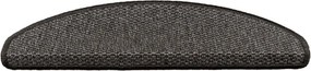 Samolepící nášlapy na schody vzhled sisal 15 ks 65x21x4 cm 326873