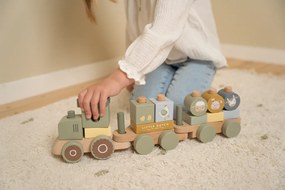 Little Dutch Dřevěný vláček traktor Farma
