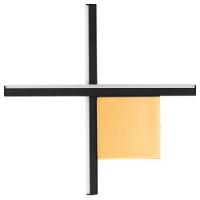 Designové nástěnné svítidlo Cross 30 zlatá