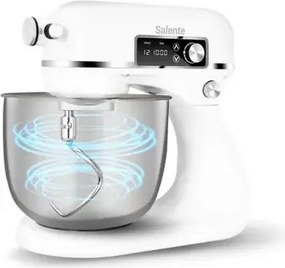 Salente DigiChef+ bílá / kuchyňský robot / 6 l / 1200W / celokovový /