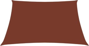 vidaXL Stínící plachta oxfordská látka čtvercová 2,5 x 2,5 m [135356] Barva: Cihlová